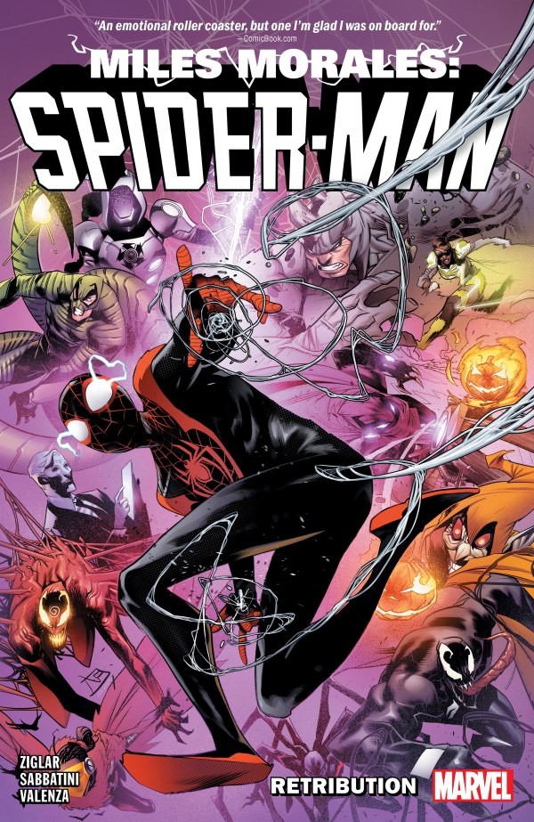 Miles Morales: Spider-Man by Cody Ziglar Vol. 4 - Retribution TP Preview