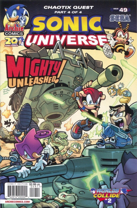 Ray the Flying Squirrel (Sonic the Hedgehog) - Archie Comics