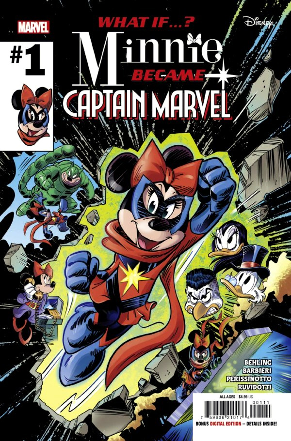 Marvel & Disney: What If...? Minnie Became Captain Marvel #1 Preview