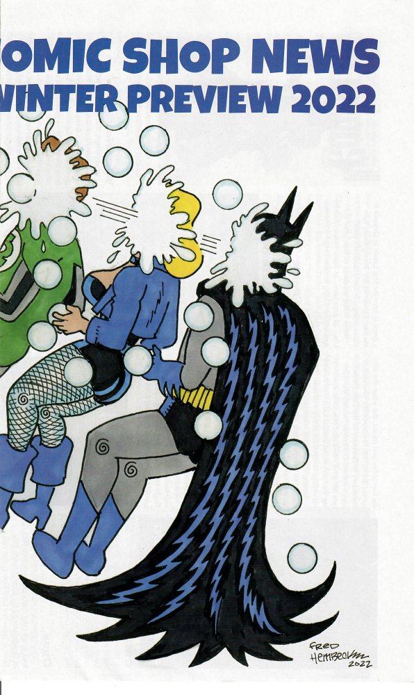 Comic Shop News Winter 2022 Preview Reviews