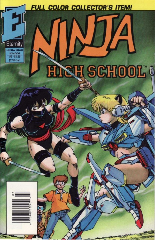 Johann Steamhead (Ninja High School) - Antarctic Press