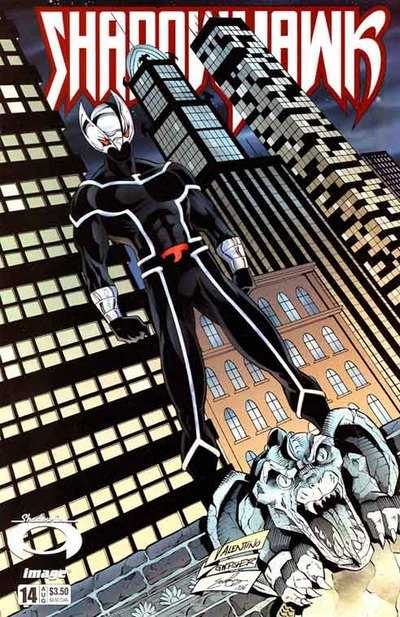 Eddie Collins as ShadowHawk (Image Universe) - Image Comics