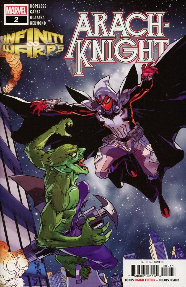 Infinity Warps: Arachknight #2 Reviews