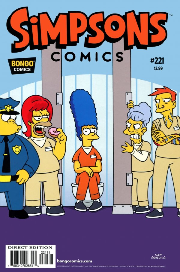Gil Gunderson (Simpsons) - Bongo Comics
