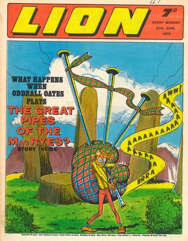 Lion #June 27th, 1970 Reviews