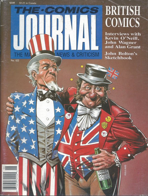 The Comics Journal #122 Reviews