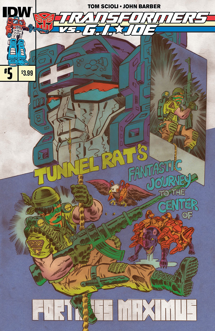 Lonzo R. Wilkinson as Stalker (G.I. Joe) - IDW Publishing