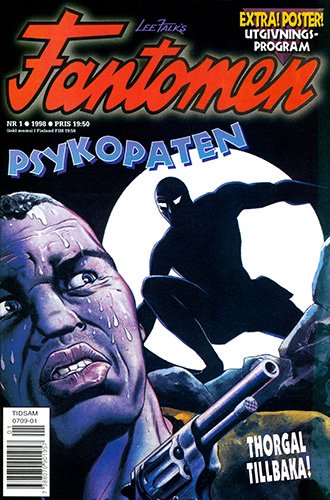 Fantomen #1/1998 Reviews