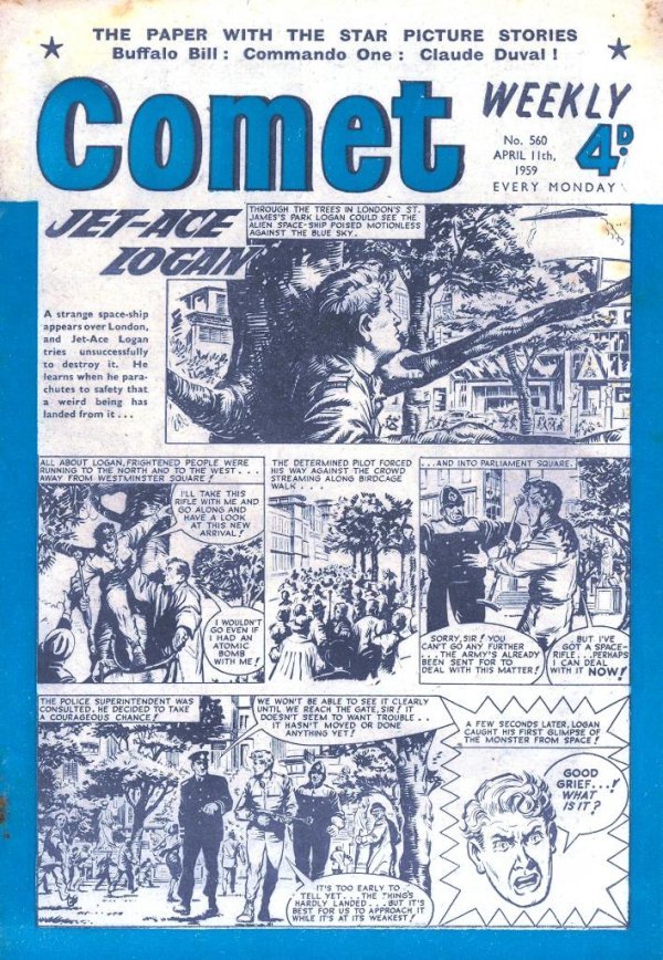 Comet Comic #560 Reviews