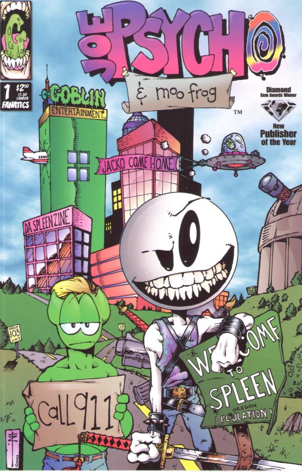 Joe Psycho & Moo Frog #1 Reviews