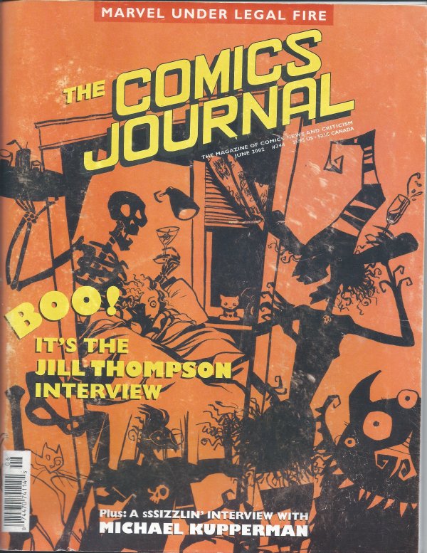 The Comics Journal #244 Reviews