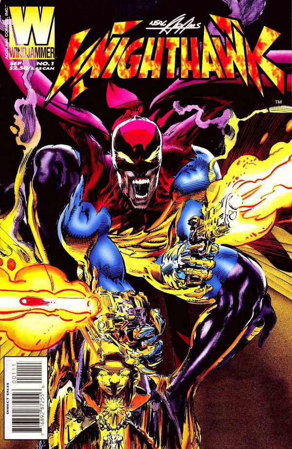 Scott Pike as Knighthawk (Continuity Universe) - Continuity Comics