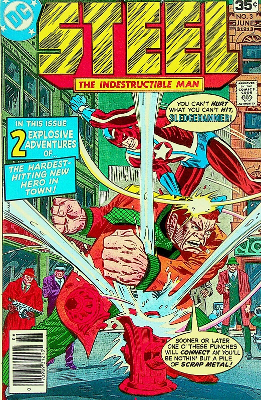 Henry Heywood Sr. as Steel (Prime Earth) - DC Comics