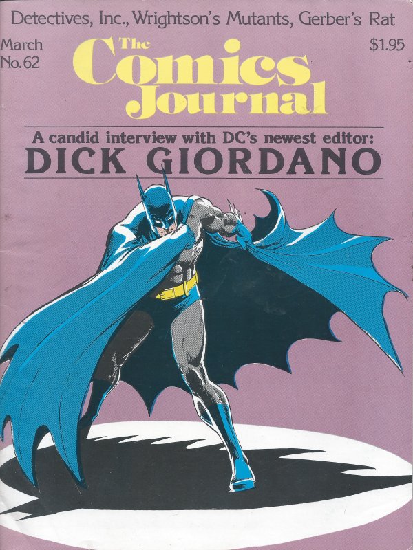 The Comics Journal #62 Reviews