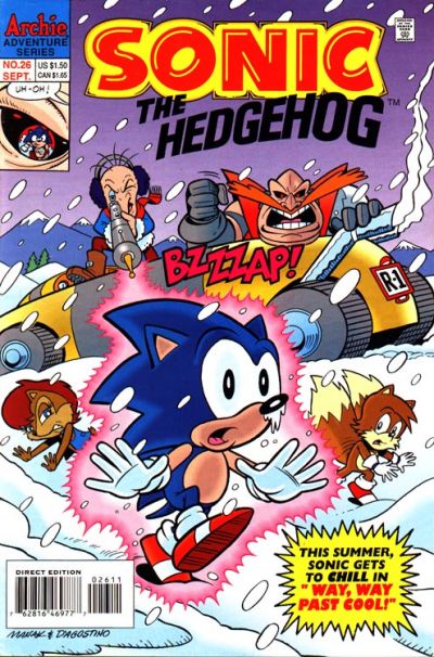 Guntiver the Arctic Wolf (Sonic the Hedgehog) - Archie Comics