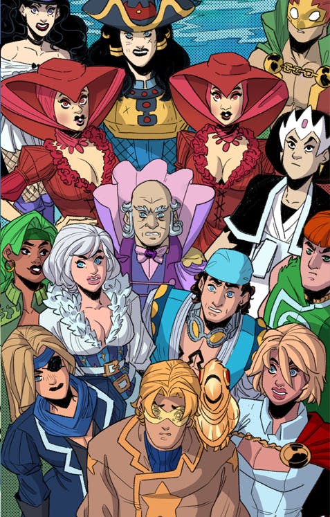 Ted Kord as Blue Beetle (Aquaman: Yo-Ho-Hold onto Your Hook!) - DC Comics