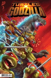 Teenage Mutant Ninja Turtles x Godzilla #4 Preview