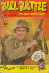 Bill Battle, the One Man Army from Fawcett Publications