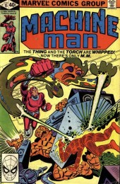 Machine Man from Marvel Comics
