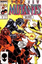 The New Mutants from Marvel Comics