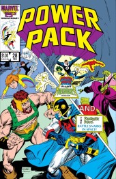 Power Pack from Marvel Comics