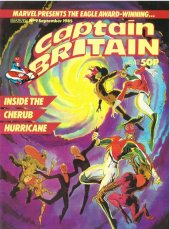 Captain Britain from Marvel UK