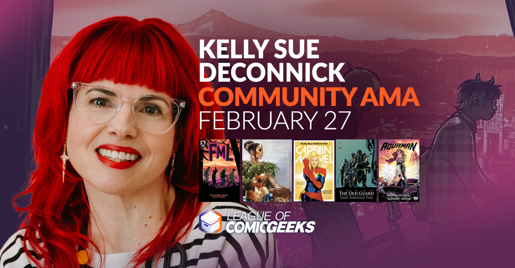 Community AMA: Kelly Sue DeConnick on League of Comic Geeks