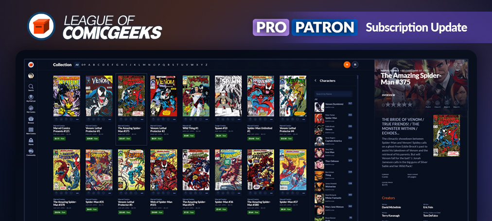 ComicGeeks on League of Comic Geeks