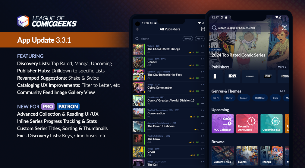 ComicGeeks on League of Comic Geeks