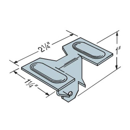 20 Gauge Simpson Strong-Tie DS Drywall Stop
