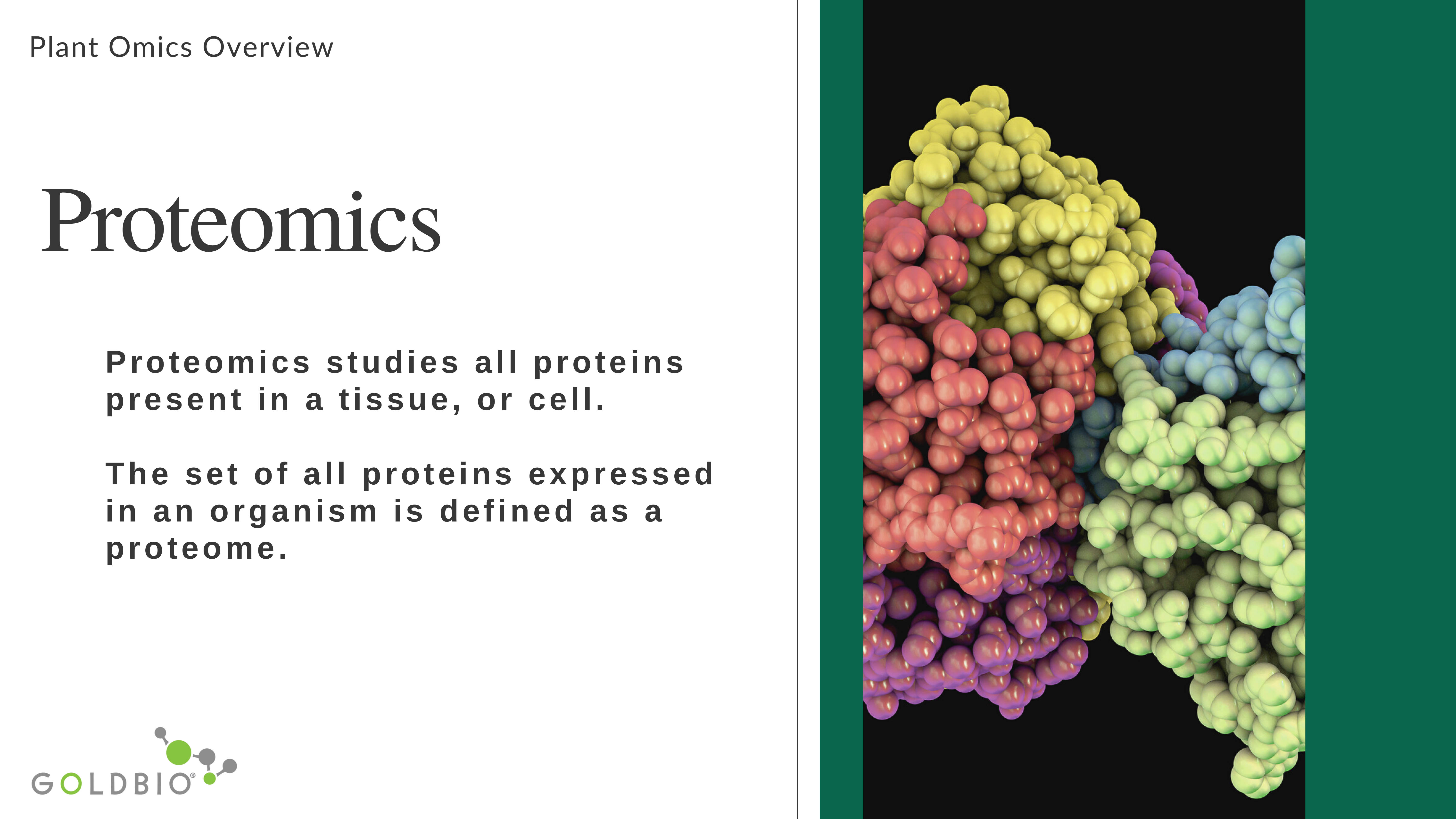 Plant Omics Overview | GoldBio