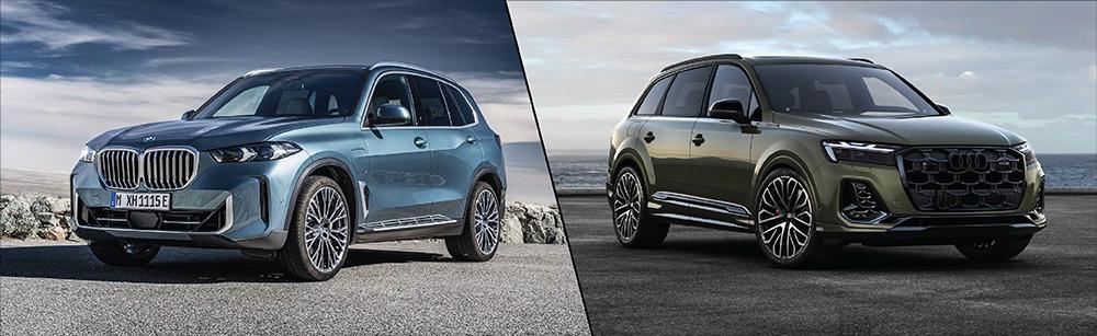 2024 BMW X5 vs. 2024 Audi Q7 | Compare Luxury, Specs, and More!