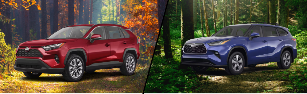 2023 Toyota RAV4 vs. Highlander | Explore the Differences