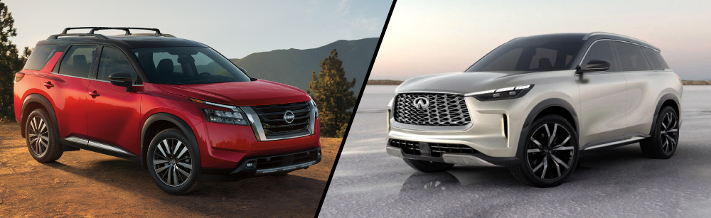 2023 Nissan Pathfinder vs. 2023 INFINITI QX60 | Compare Specs