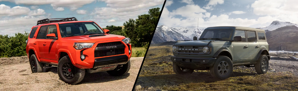 2023 Toyota 4Runner vs. 2023 Ford Bronco | Explore the Differences