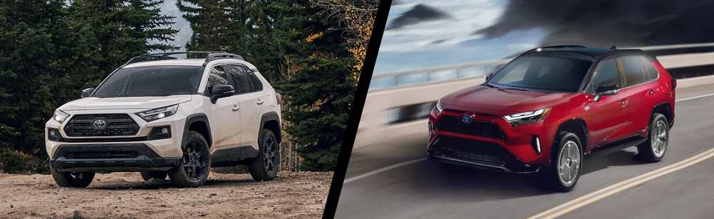 Differences Between 2022 Toyota RAV4 Hybrid vs. RAV4 Prime