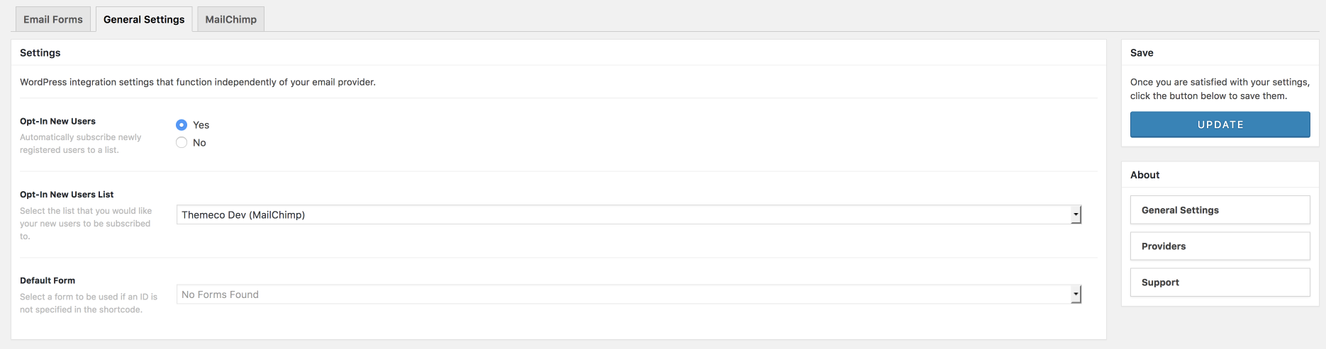 Extension Email Forms KB Apex Forum