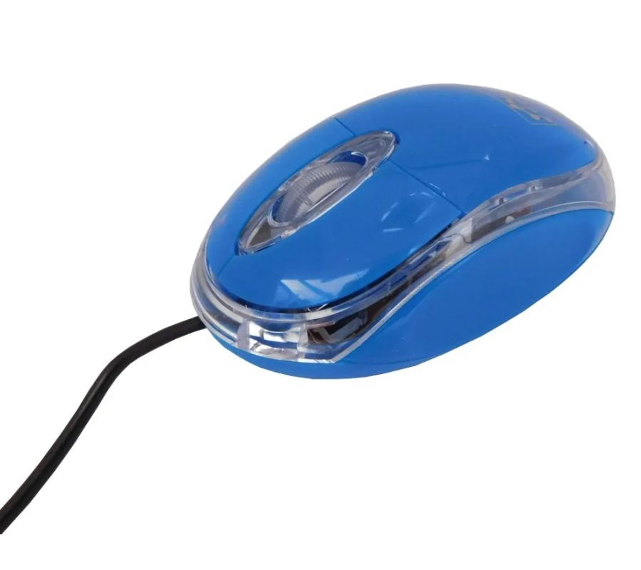 Mouse Alámbrico HAING HI-629 Azul - Baaxtec