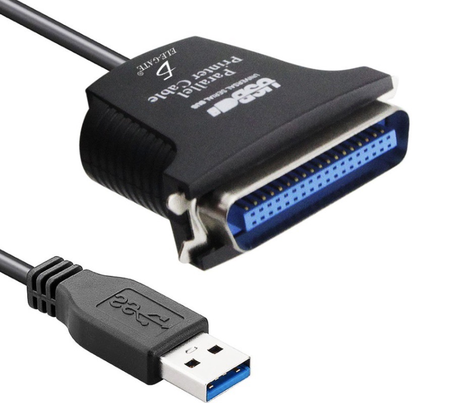 Cable USB 2.0 a Paralelo 1284 De 36 Pin para Impresora, ELE-GATE WI.57 ...