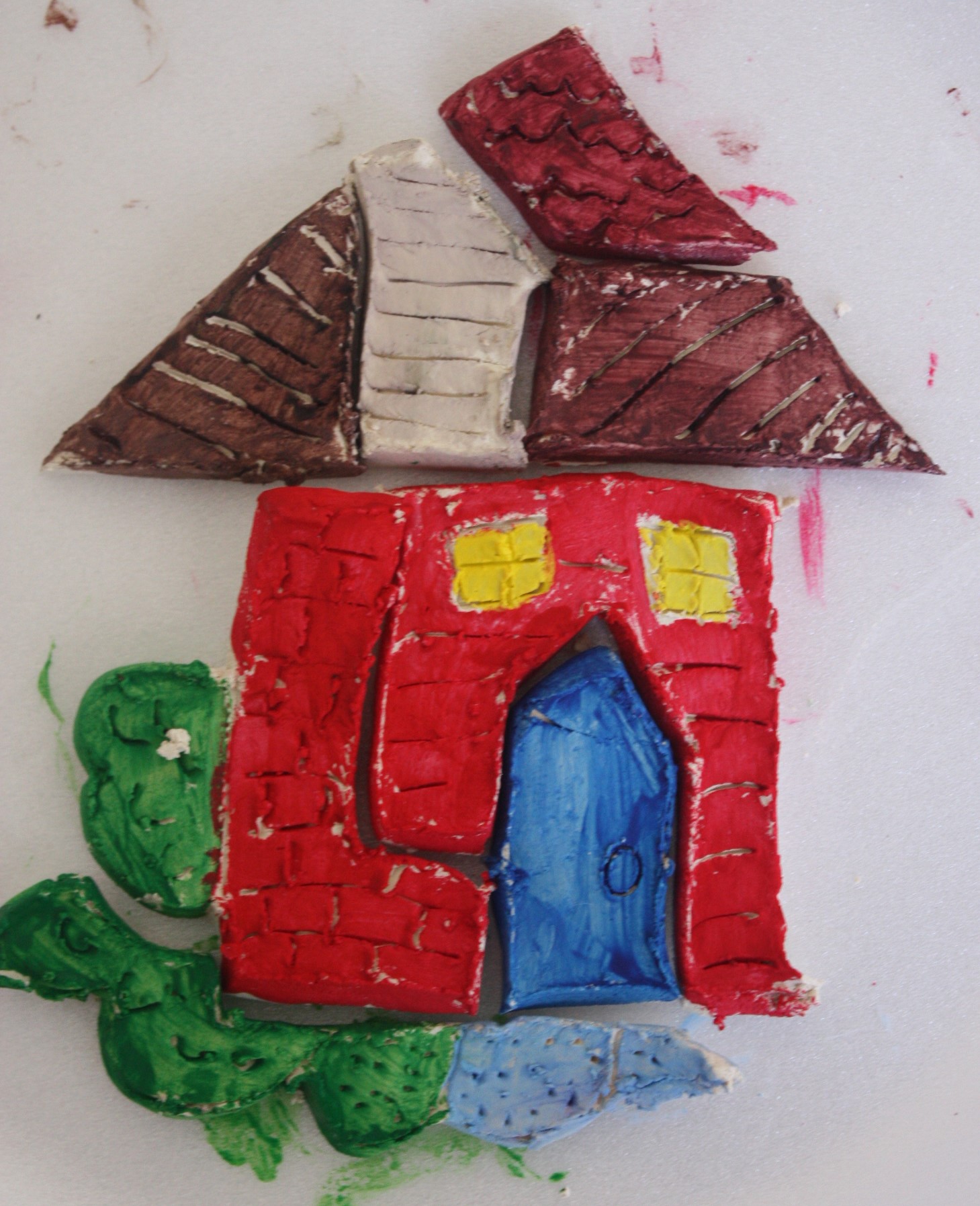 Making a Clay Puzzle