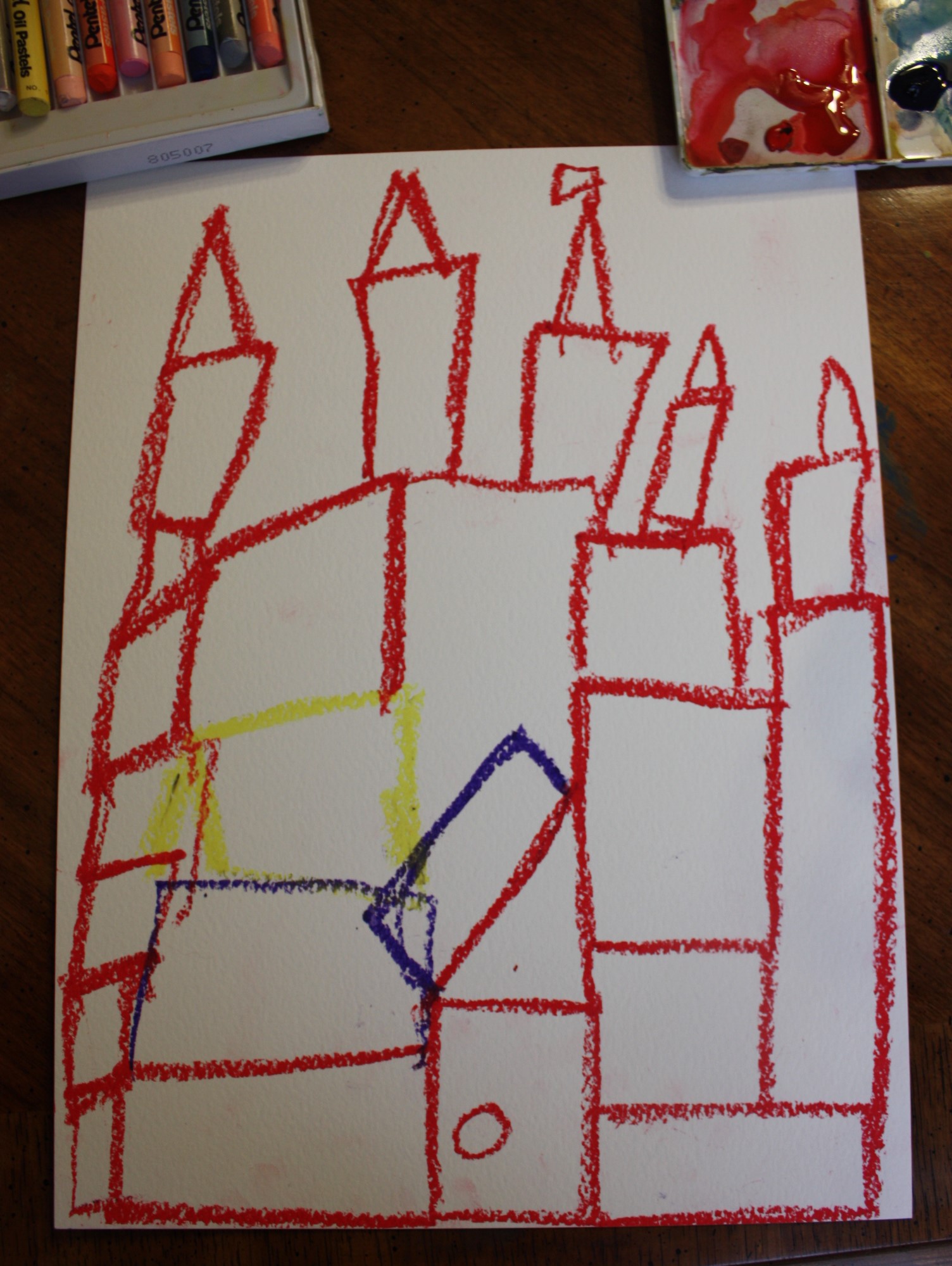 Making a Cubist Castle