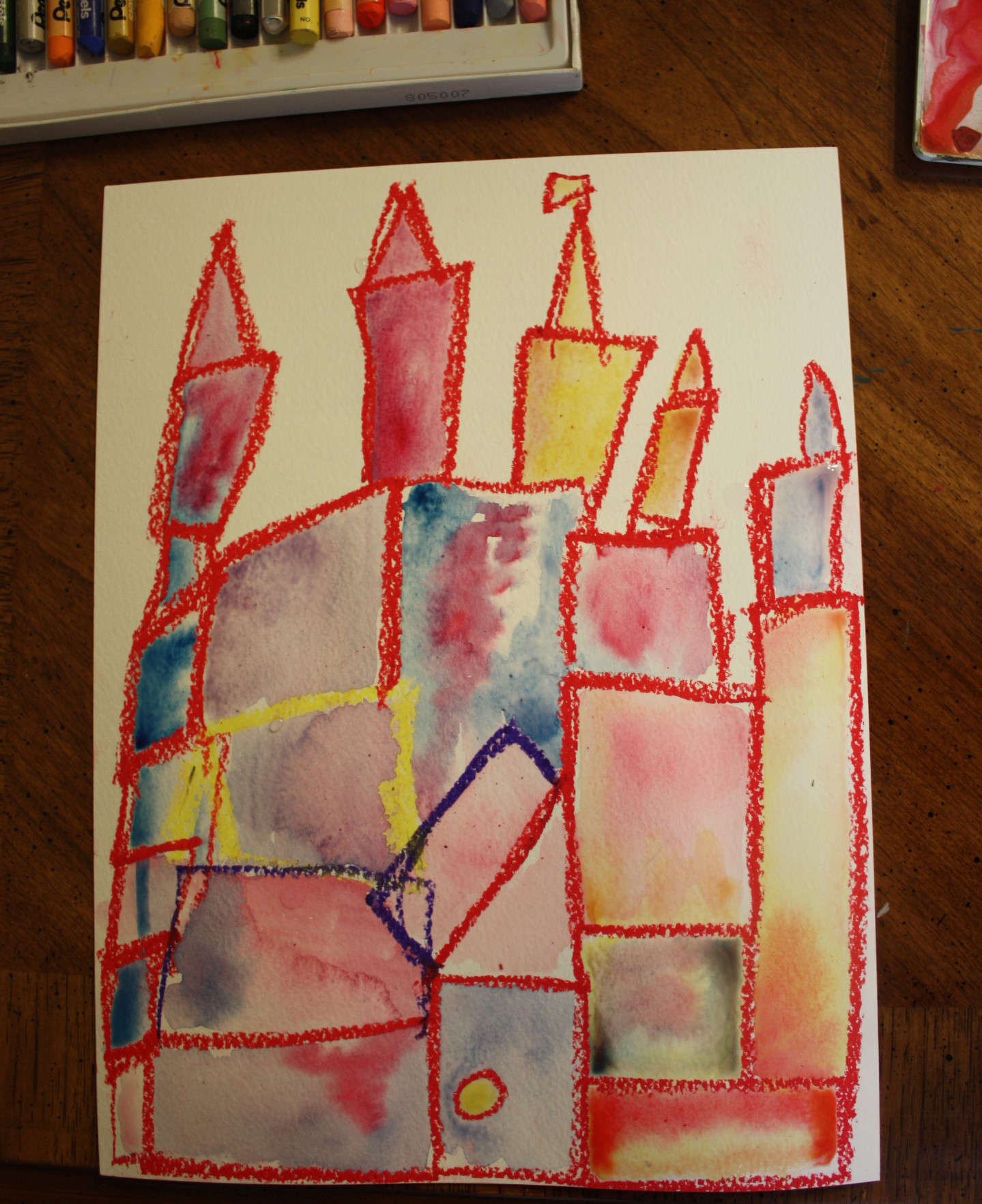 Making a Cubist Castle