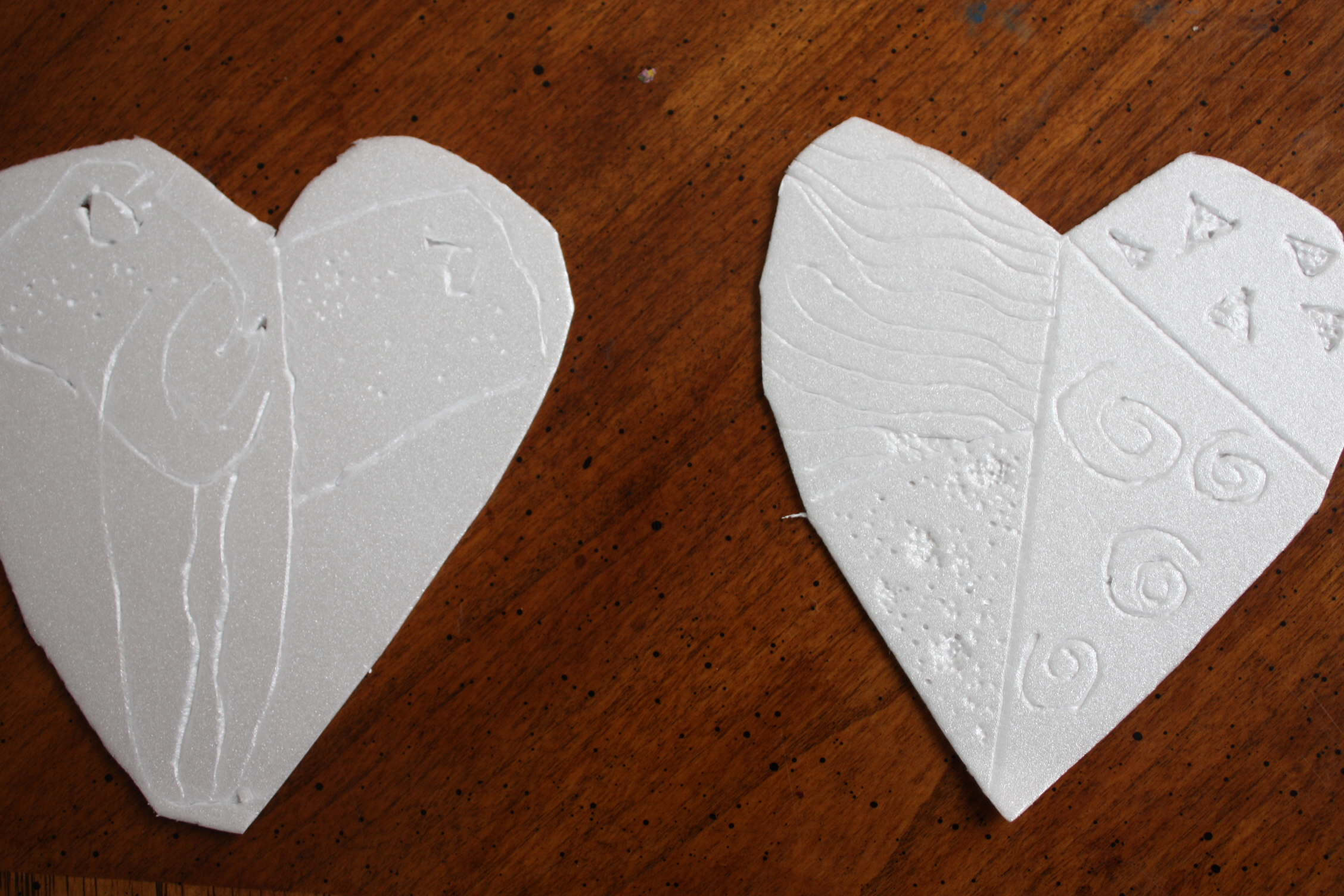 Making a Marker Block Print