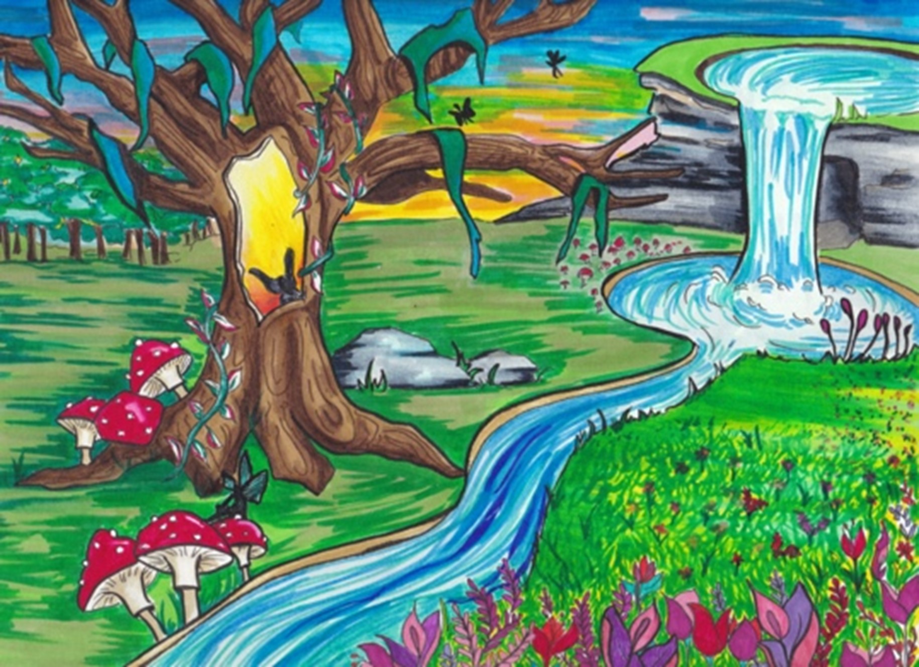 Imaginary Landscape Assignment