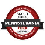 Safest Cities in Pennsylvania – 2021 | National Council For Home Safety ...