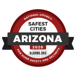 Safest Cities in Arizona – 2021 | National Council For Home Safety and ...