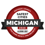 Safest Cities in Michigan – 2021 | National Council For Home Safety and ...