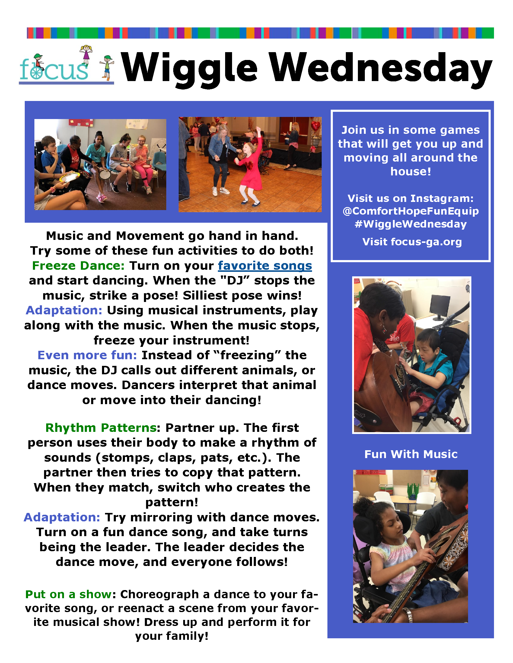 FOCUSing at Home - FOCUS