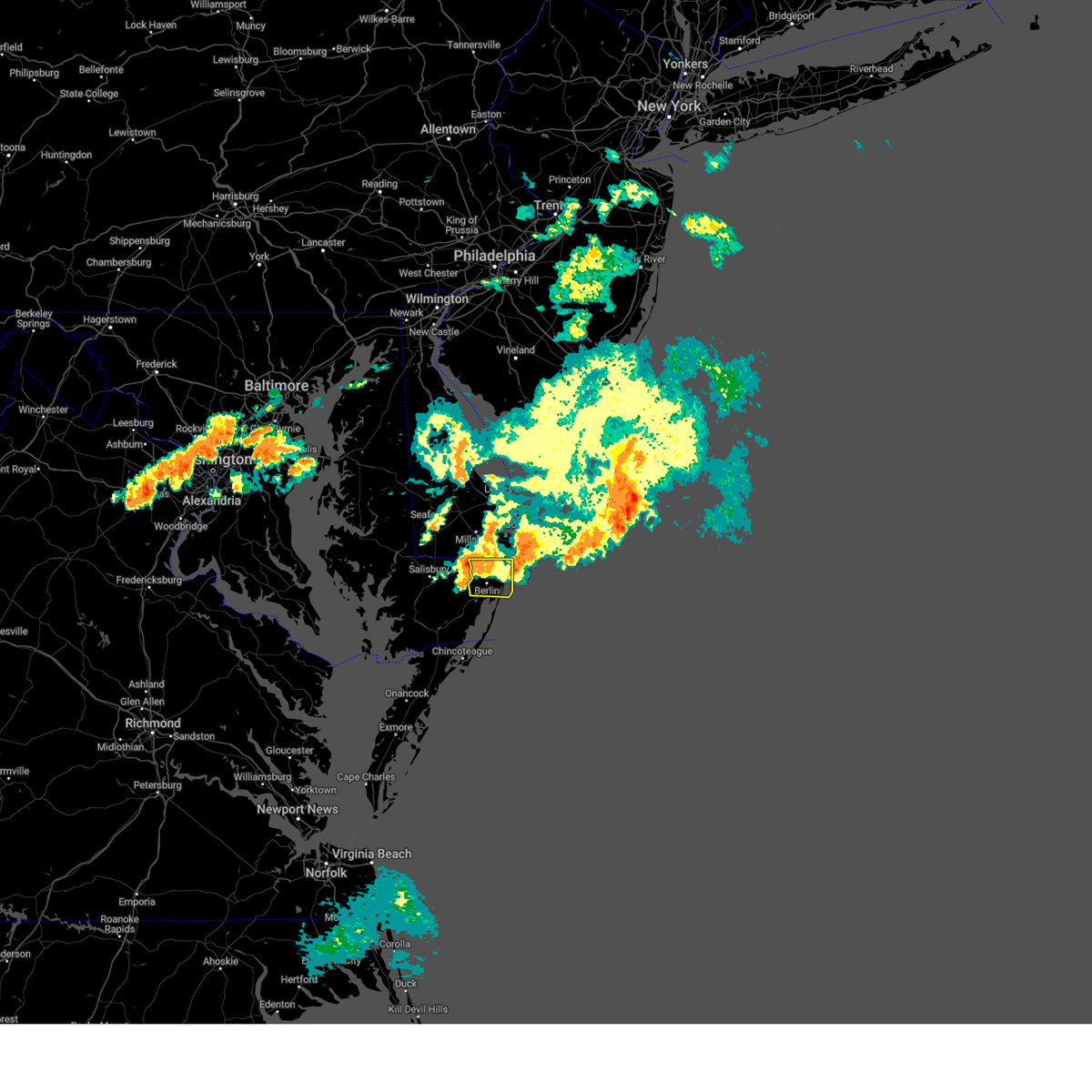 Interactive Hail Maps Hail Map For Berlin MD