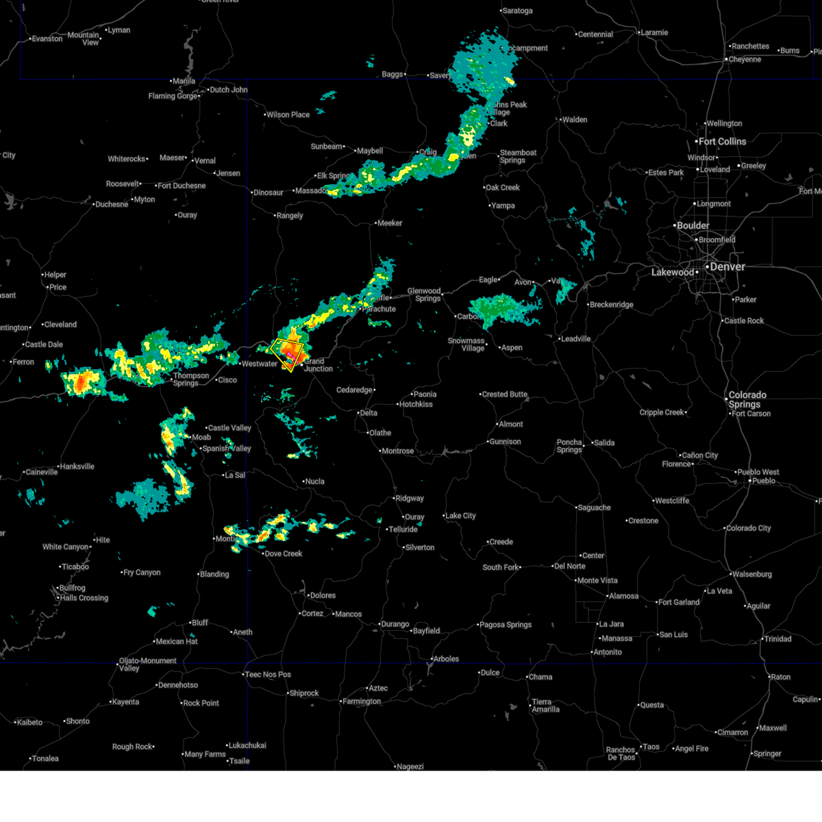 Interactive Hail Maps - Hail Map for Grand Junction, CO